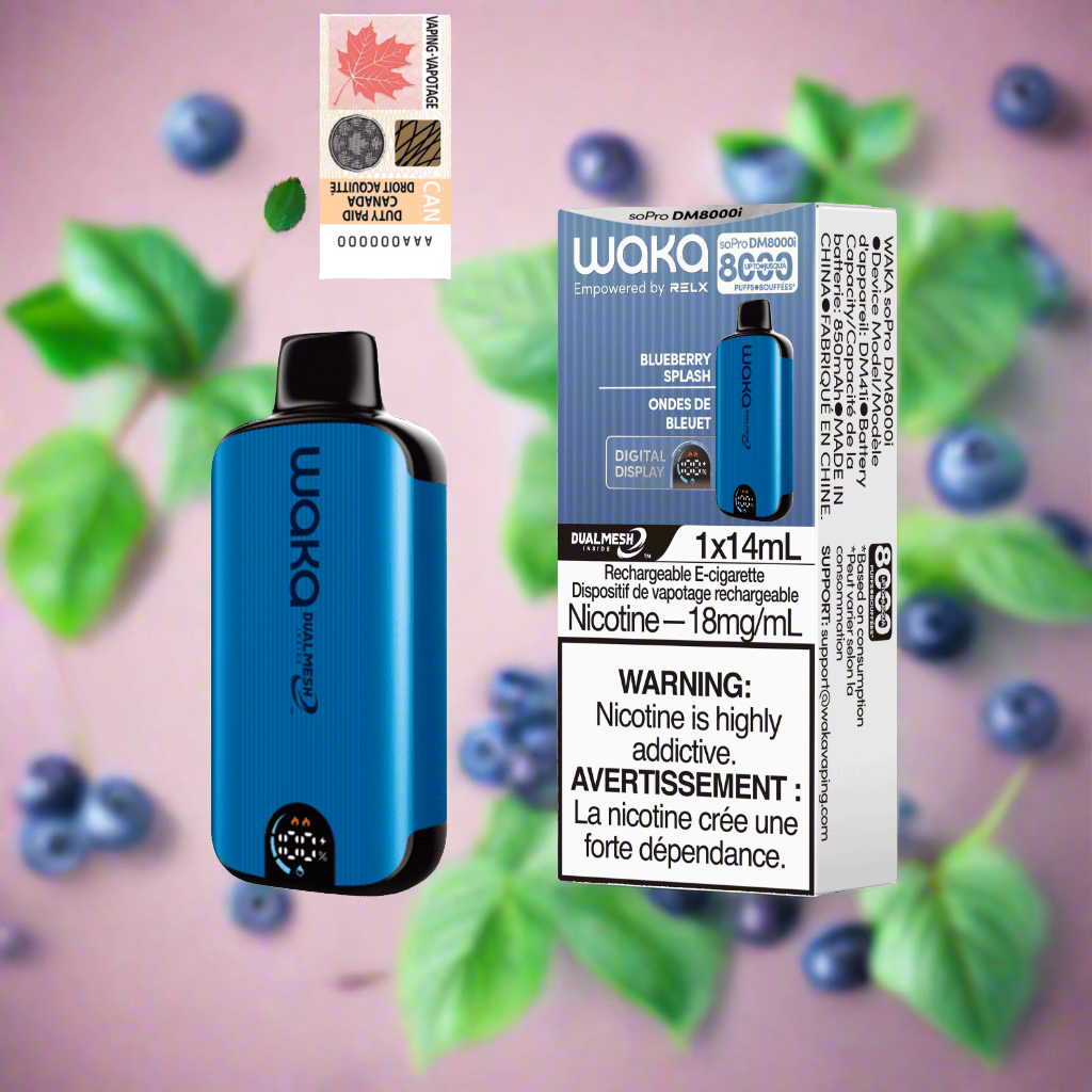 RELX Waka SoPro DM8000i - Disposable vape — Vapecart